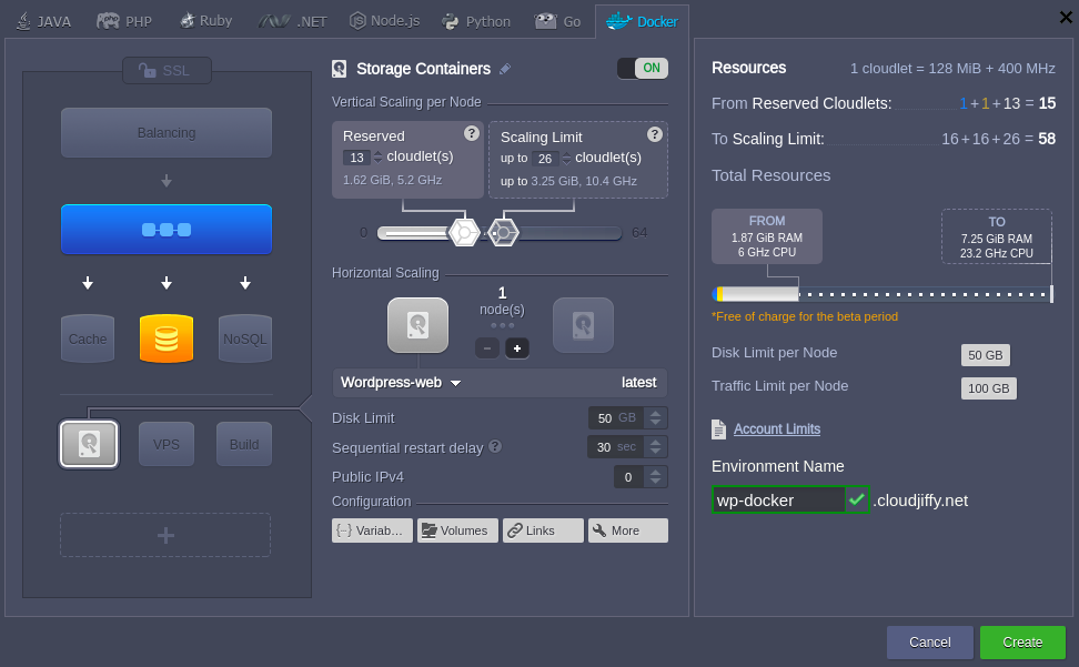 Adding Docker Container To Bitsscloud Environment Bitss Cloud Billing 4933